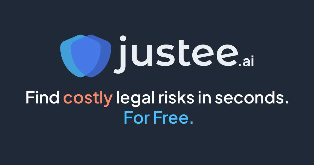 Free Contract Review - AI Analysis in Seconds | Justee